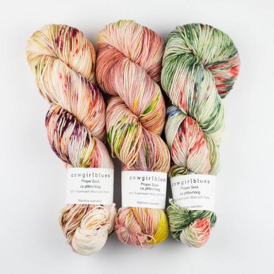 Proper Sock garn - Handmade by Hjort