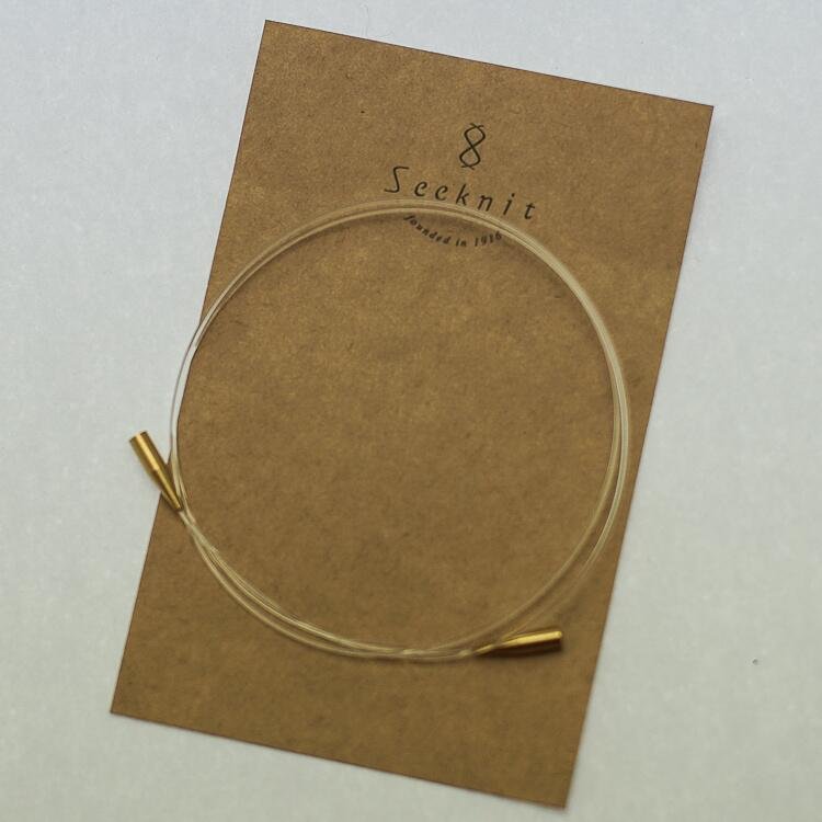 Seeknit single wire str. M2 60cm - Seeknit strikkepinde - Handmade by Hjort